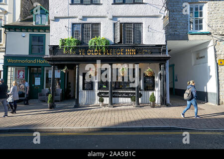 The Fleece Inn, the oldest public house in the market town of ...