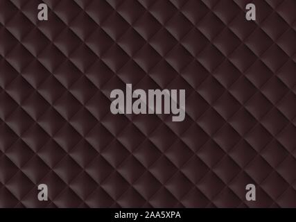 Chester textile texture background. Black fabric stitched squares Stock ...