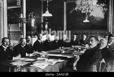 President Ebert of Germany and his cabinet. President Ebert, first ...