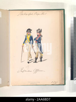 Draper Fund; Bataafsche Republiek. Infanterie Regiment Waldeck Stock ...