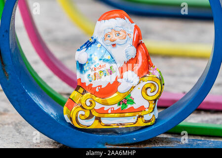 Kinder Surprise Chocolate Eggs Christmas-themed with Santa Claus ...