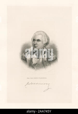 A portrait of Brigadier General James Wilkinson, a key military figure ...
