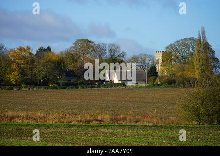 Village of Comberton Cambridgeshire England UK Stock Photo - Alamy