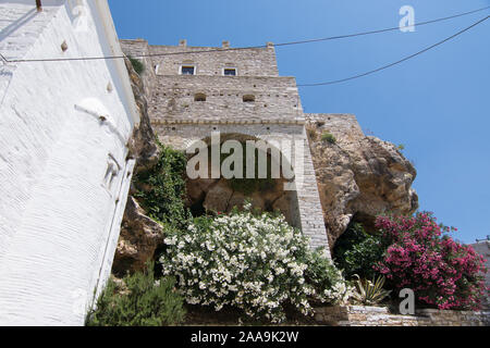 Apiranthos, the marble village on Naxos, Greece Stock Photo - Alamy