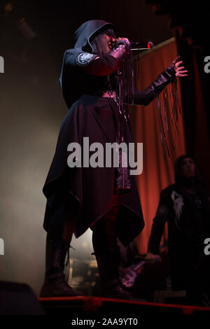 Lacuna coil live at o2 ritz Manchester november 2019 Stock Photo - Alamy