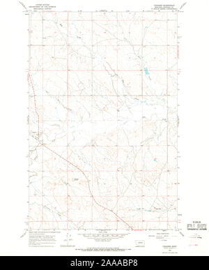 Cohagen, Montana, map 1965, 1:24000, United States of America by ...