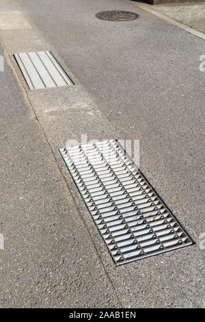 Cover of Gutter, Isehara City, Kanagawa Prefecture, Japan Stock Photo ...