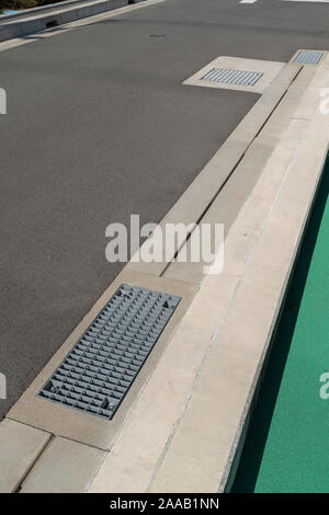 Cover of Gutter, Isehara City, Kanagawa Prefecture, Japan Stock Photo ...