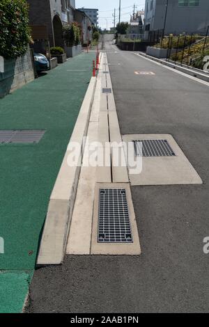 Cover of Gutter, Isehara City, Kanagawa Prefecture, Japan Stock Photo ...