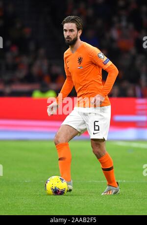 Netherlands' Davy Propper during the international friendly match at ...