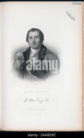 Colonel William Washington was an American Revolutionary War officer ...