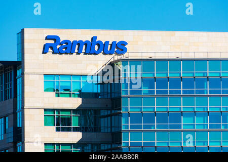 Rambus headquarters building. Rambus Incorporated designs, develops and ...