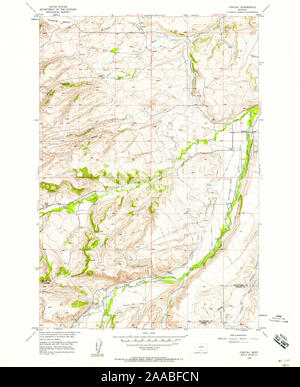 Fishtail, Montana, map 1956, 1:24000, United States of America by ...