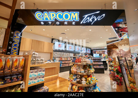 CAPCOM STORE TOKYO is unveiled during the Shibuya PARCO department ...