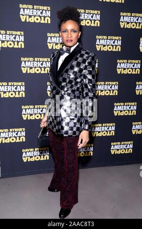 Opening night cast party for David Byrne's American Utopia held at ...