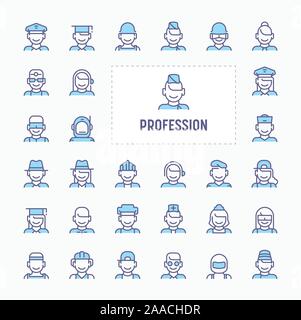 Female user icon. Simple illustration of female user vector icons set ...