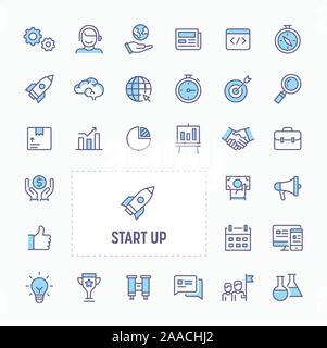 Search bulb idea icon outline vector. Business people. Work community ...