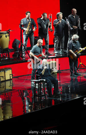 Phil Collins in concert at the Genting Arena, Birmingham Stock Photo ...