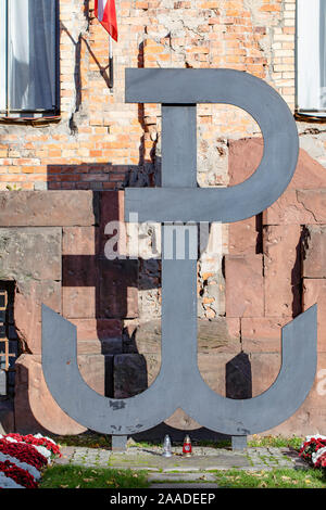 Warszawa / Poland - Polska Walczaca - World War II emblem of the Polish ...
