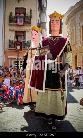 Spain Algemesì (Valencia) Feast of the Mare de Deu de la Salut ...