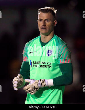 Portsmouth goalkeeper Craig MacGillivray Stock Photo - Alamy