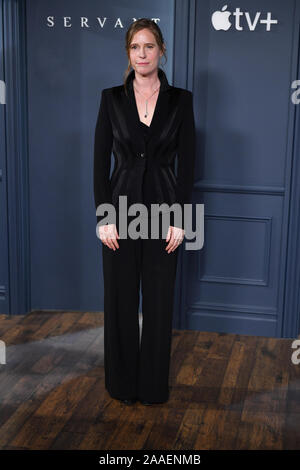 New York, USA - November 5, 2019 : A tall Starbucks coffee in starbucks ...