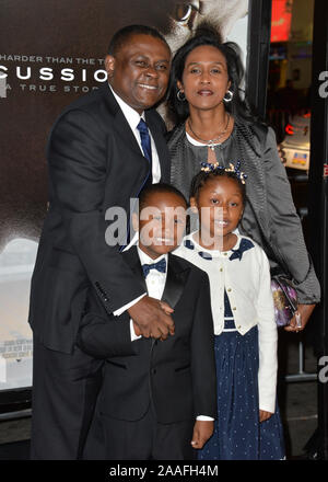 Dr. Bennet Omalu at the AFI FEST 2015 Centerpiece Gala premiere of ...