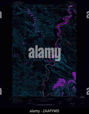 Mosby, Montana, map 1962, 1:24000, United States of America by Timeless ...