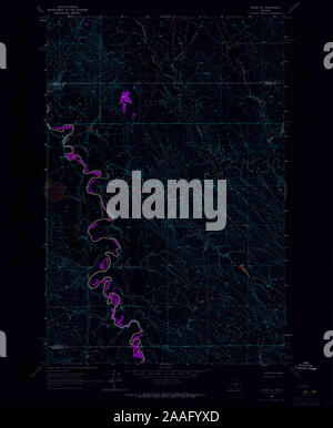 Mosby, Montana, map 1962, 1:24000, United States of America by Timeless ...