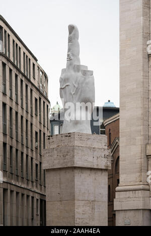 Cattelan L.O.V.E. sculpture (Il dito), the giant middle finger statue ...