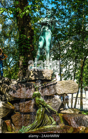 Statue of Ole Bull Ole Bulls Plass Bergen Norway Stock Photo - Alamy