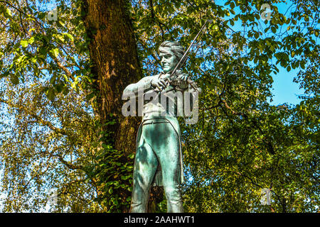 Statue of Ole Bull Ole Bulls Plass Bergen Norway Stock Photo - Alamy