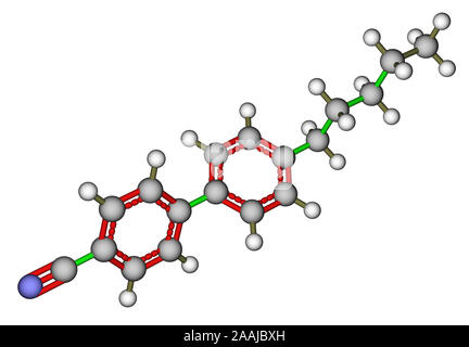 Twisted nematic liquid crystal molecule Stock Photo - Alamy