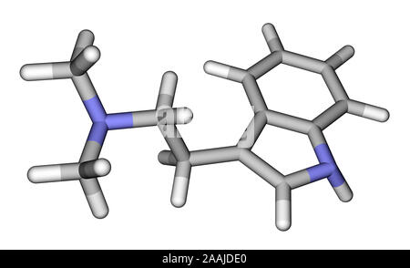 Dimethyltryptamine structural formula Stock Photo - Alamy