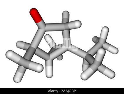 Thujone absinthe molecule, chemical structure Stock Photo - Alamy