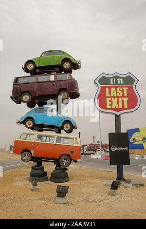 Road sign Sheikh Zayed Road Dubai UAE Stock Photo - Alamy