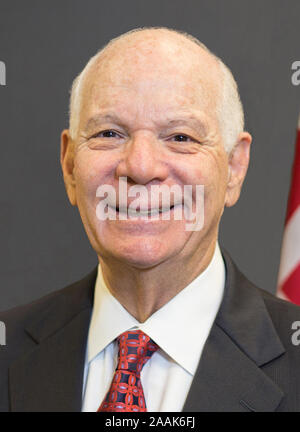 United States Senator Ben Cardin (Democrat of Maryland) awaits the ...