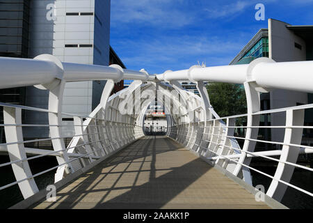 Princes Dock Bridge, Liverpool, England, United Kingdom Stock Photo - Alamy