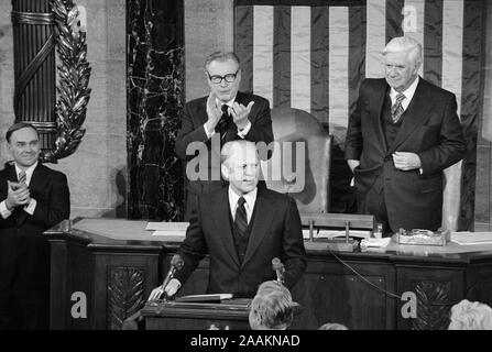 Gerald Ford and Nelson Rockefeller in the Oval office, 1974. Nelson ...