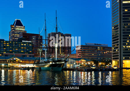 The Inner Harbor is a historic seaport, tourist attraction, and iconic ...