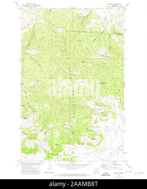 Zortman, Montana, map 1971, 1:24000, United States of America by ...