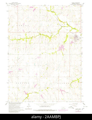 Map of Adams in Nebraska Stock Photo - Alamy