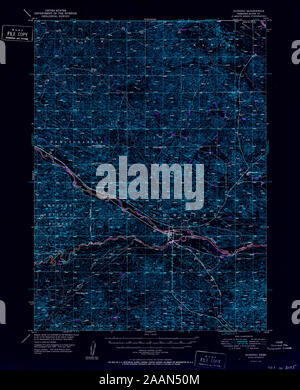 Dunning, Nebraska, map 1951, 1:62500, United States of America by ...