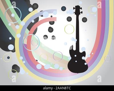 Abstract colorful string lines background . Vector Illustration Stock ...