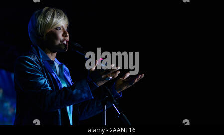 The singer Amii Stewart at the Griminelli & Friends concert Stock Photo ...