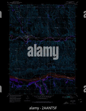 Lynch, Nebraska, map 1950, 1:24000, United States of America by ...