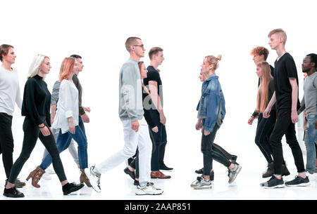 People walking in different directions Stock Photo: 29960582 - Alamy