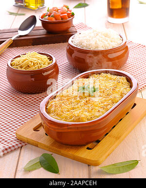 Brazilian traditional food. Carne seca frayed - Traditional and ...