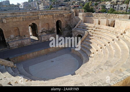 Odeon, Roman Theatre, Al Hashemi Street, Amman, Jordan, Middle East ...
