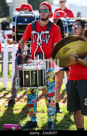 San Jose State marching band before game action at Stanford Stadium in ...